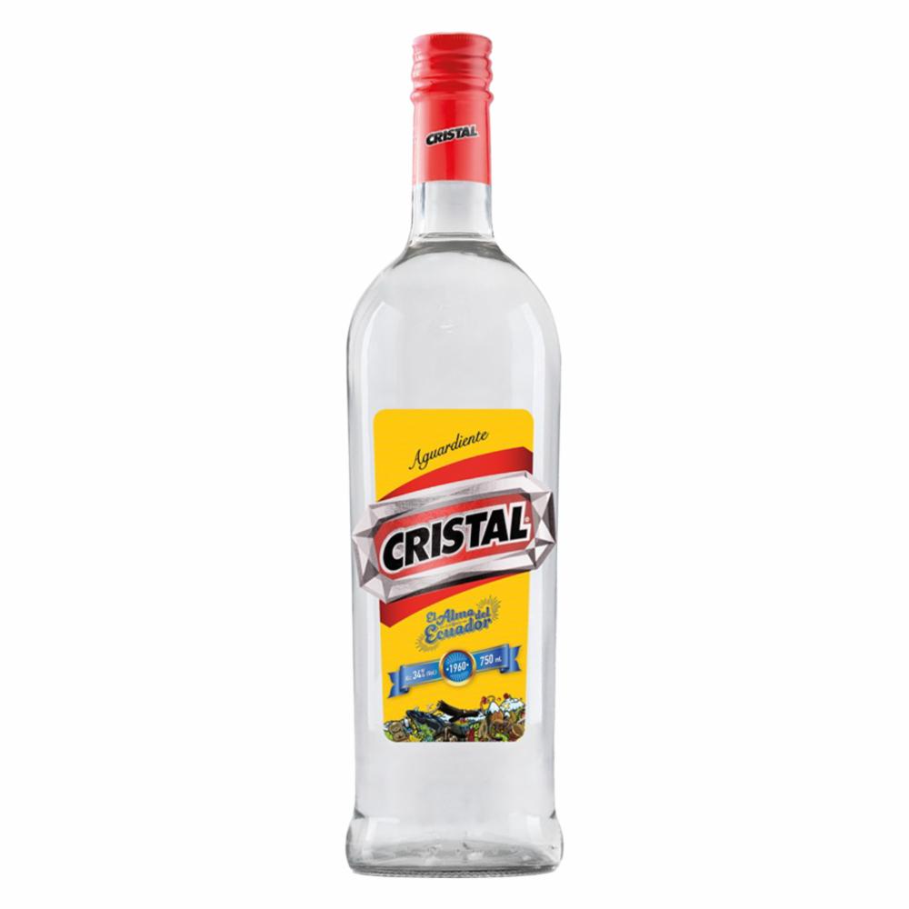 Aguardiente De Caña CRISTAL 750 Ml - Supermaxi
