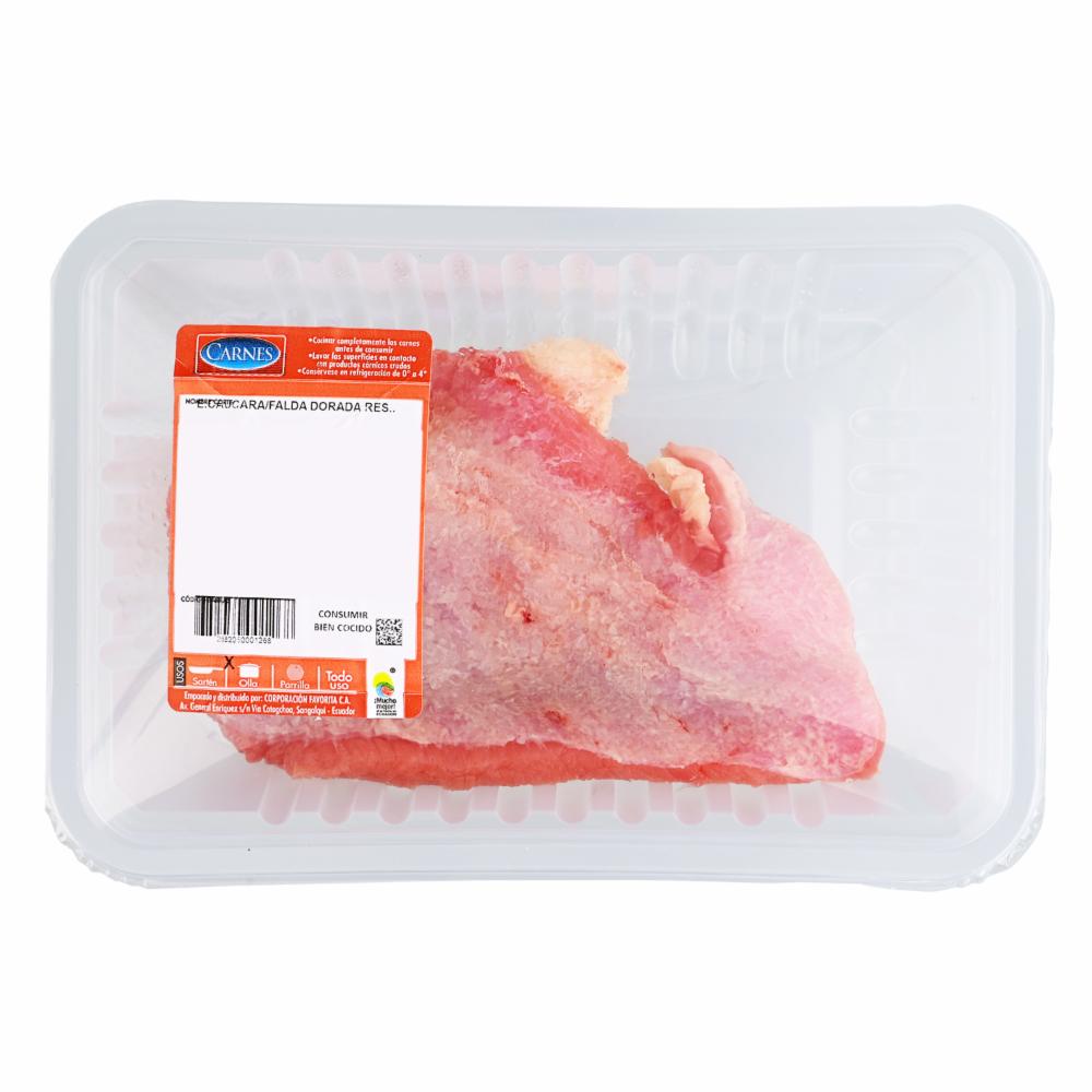 Corte Caucara Falda Dorada De Res SUPERCARNES Al Peso - Supermaxi