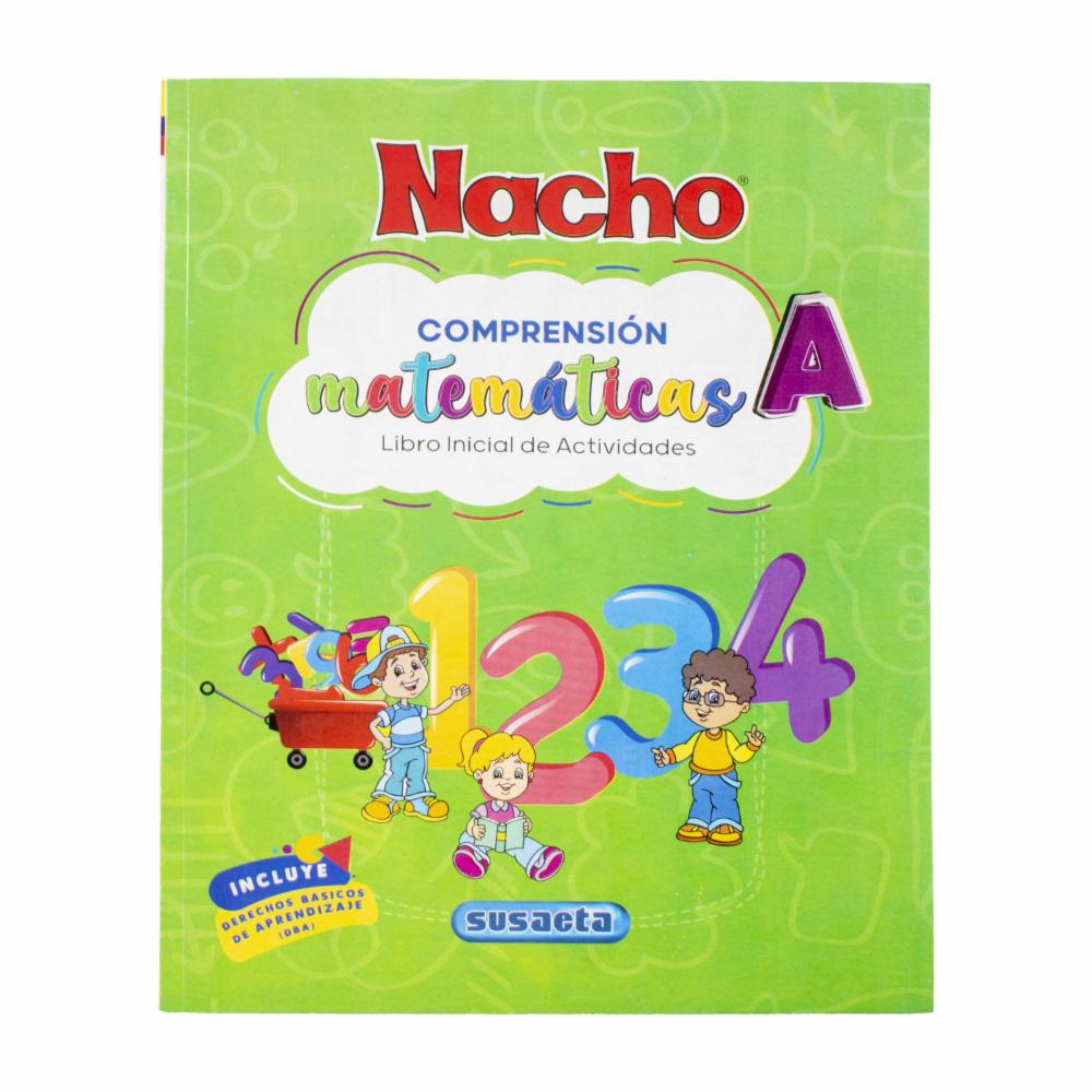 Libro Nacho Comprensión Matemática A SUSAETA 96 Páginas - Supermaxi