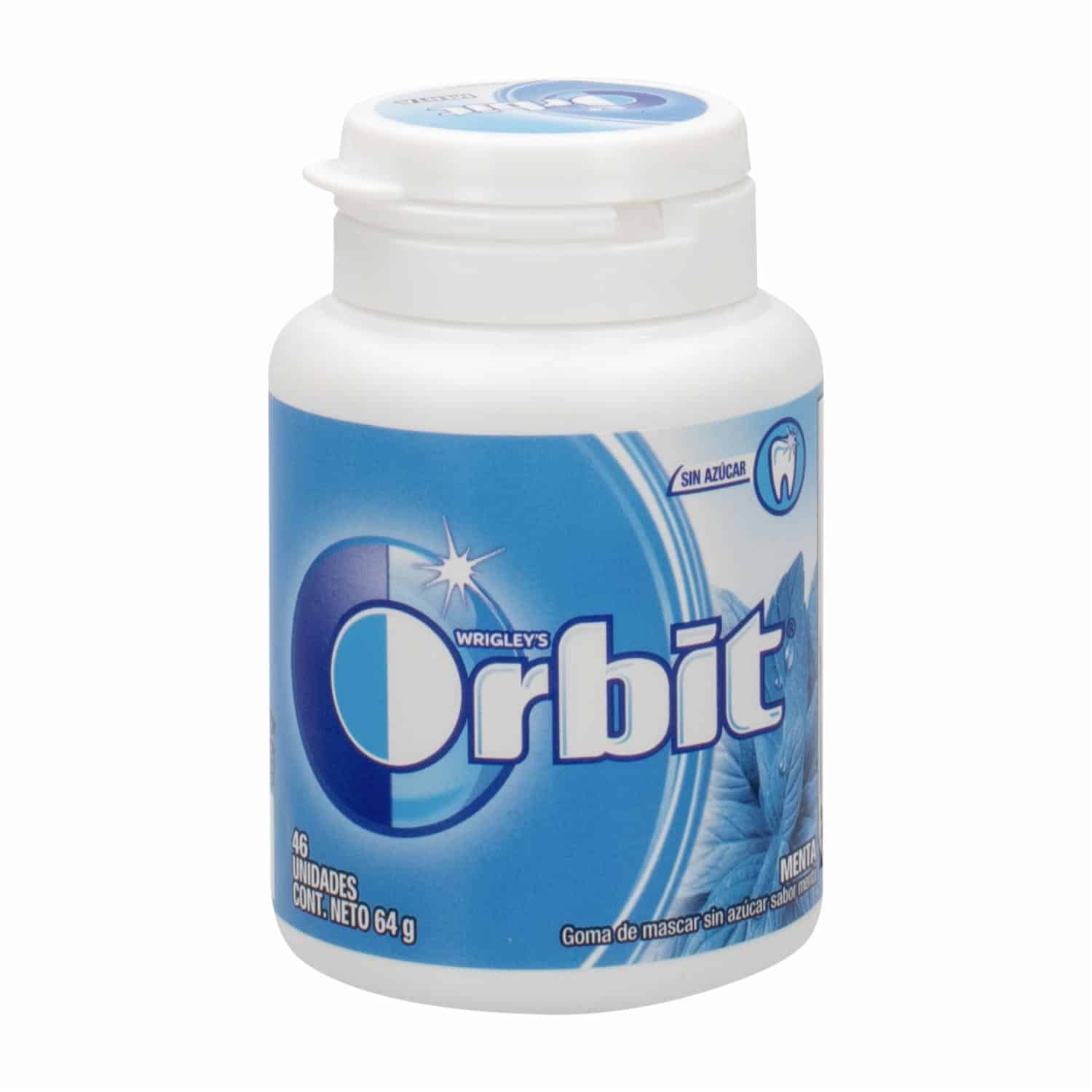 Chicle De Menta ORBIT 64 G - Supermaxi