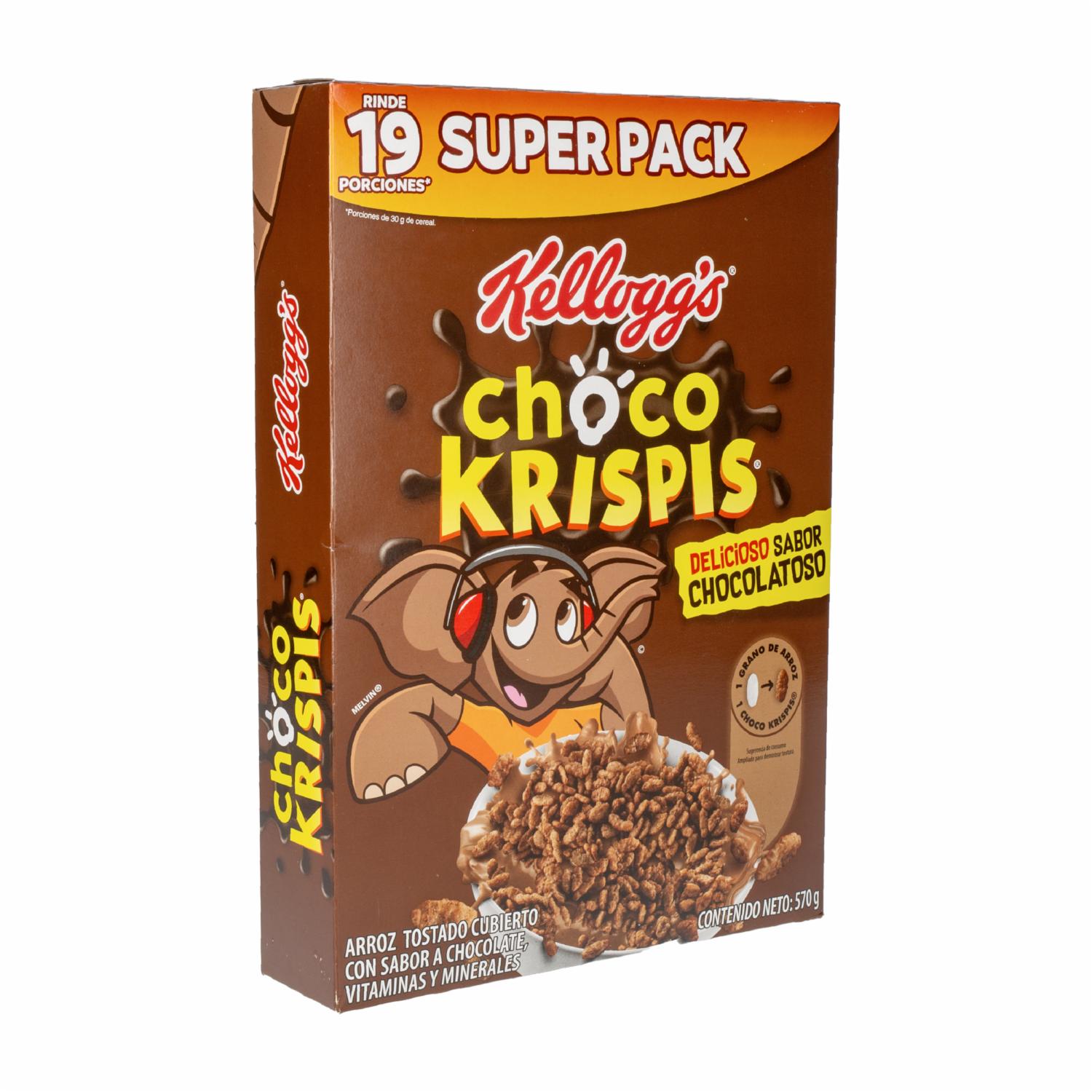 Cereal Chocolatoso CHOCOKRISPIS KELLOGGS 570 G - Supermaxi