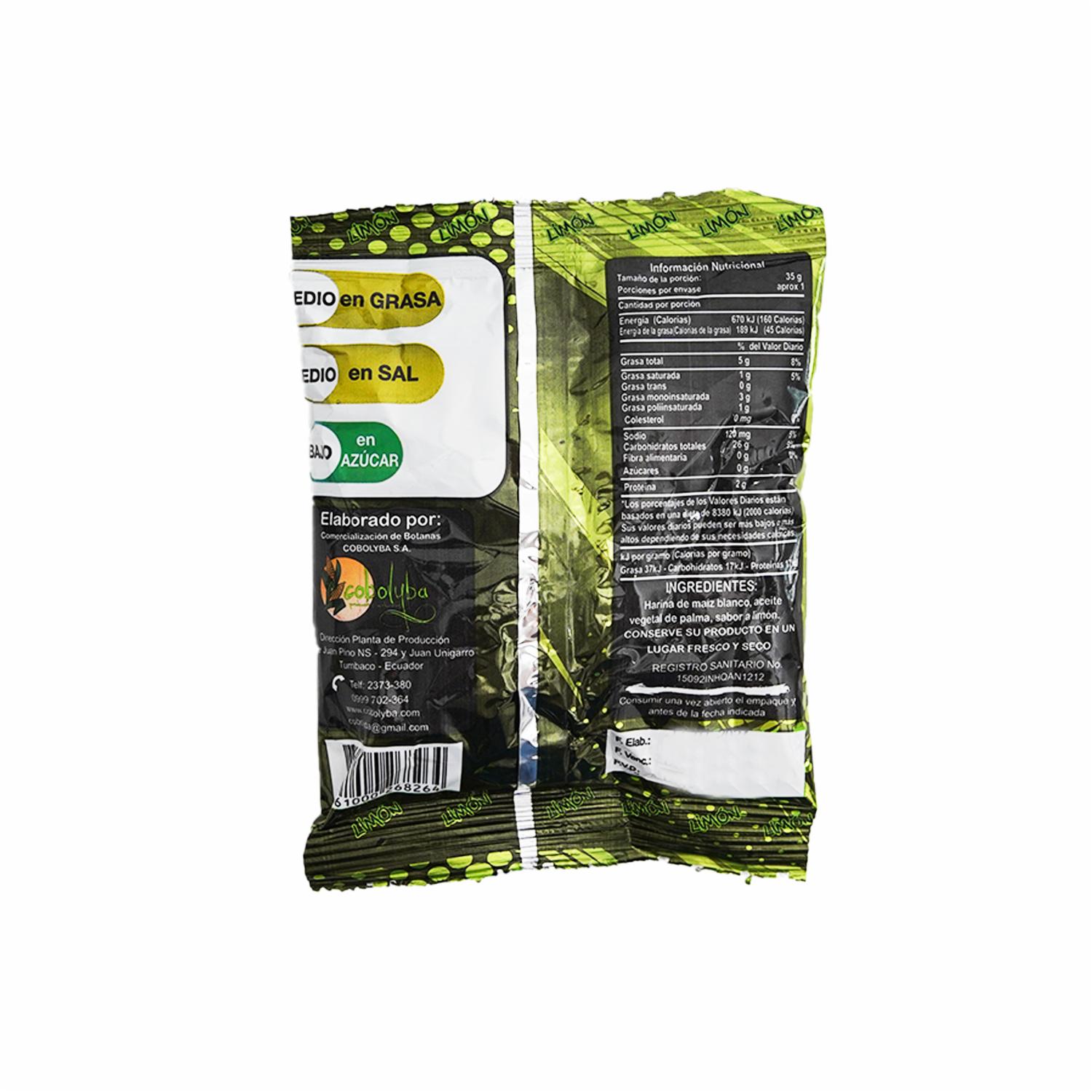 Bocaditos De Maíz Sabor Limón BOTANAS 35 G - Supermaxi