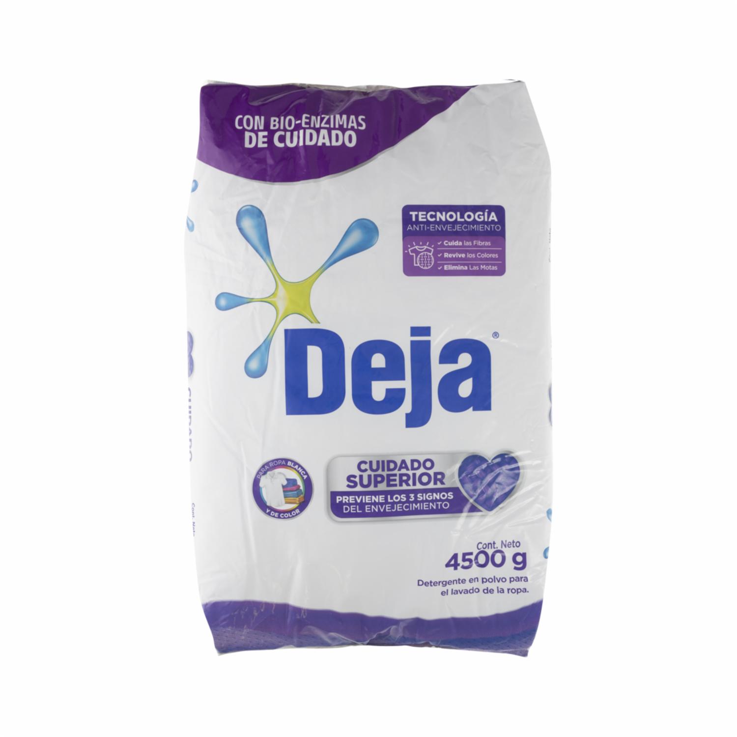 Detergente En Polvo Cuidado Superior DEJA 4,5 KG - Supermaxi