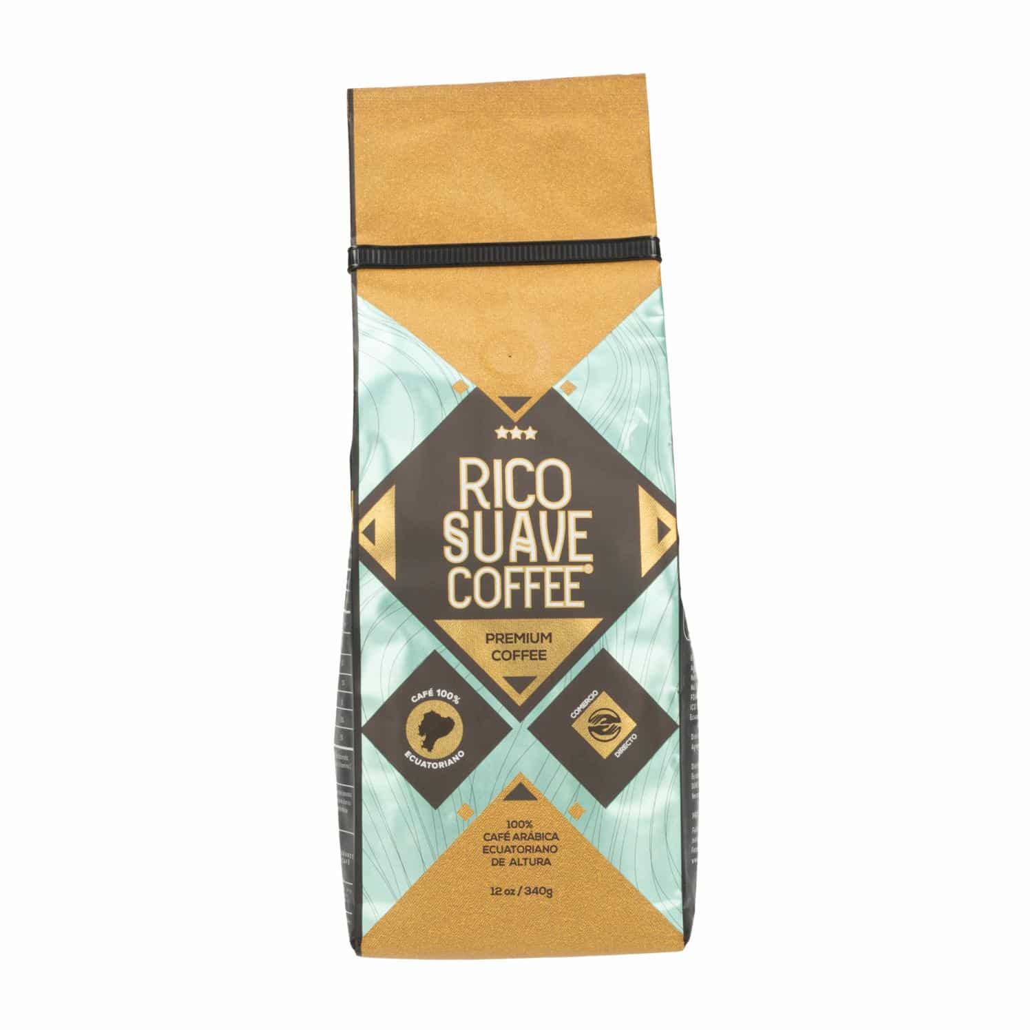 Café Tostado Y Molido RICO SUAVE 340g - Supermaxi