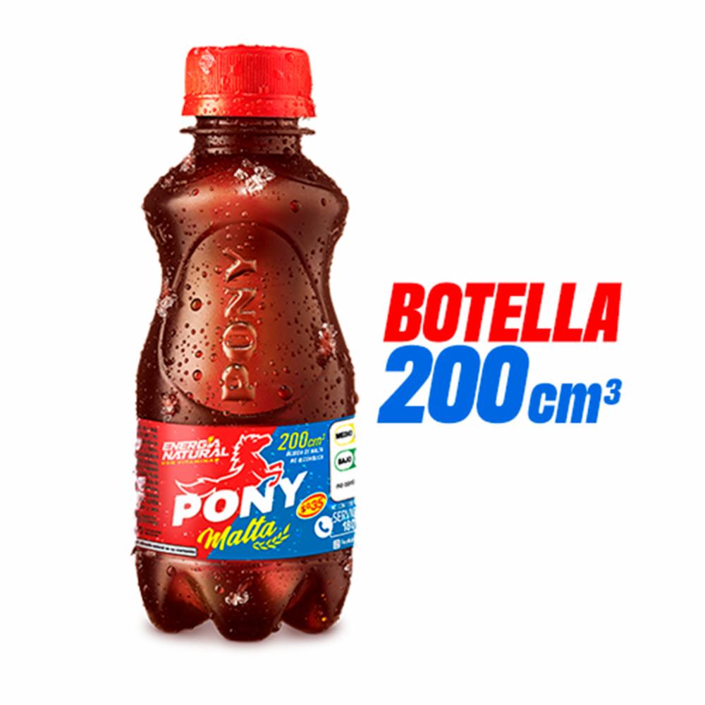 Bebida De Malta Energía Natural Mini PONY MALTA 200 Ml - Supermaxi