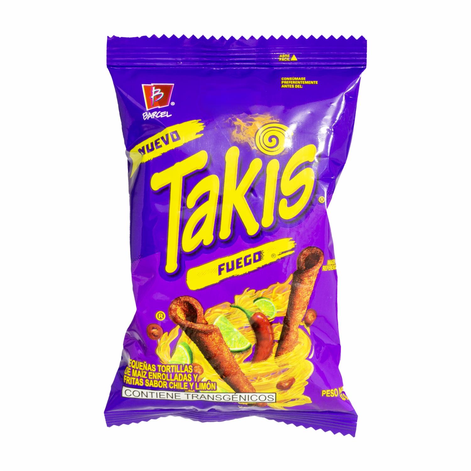 Takis Bocaditos De Maíz Fuego BARCEL 42 G - Supermaxi