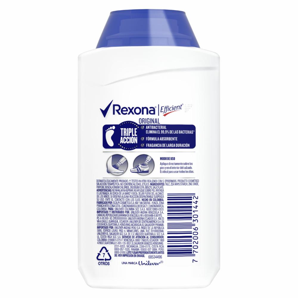 Talco Para Pies Fragancia Original REXONA 55 G - Supermaxi