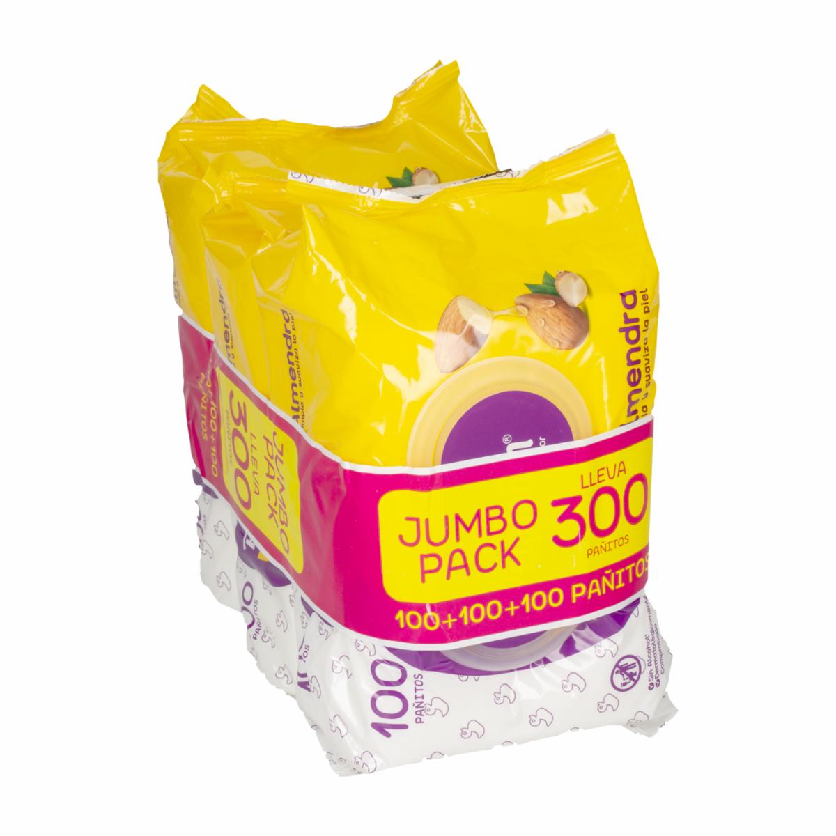Pañitos Húmedos Almendra PEQUEÑÍN X 300 Uds - Supermaxi