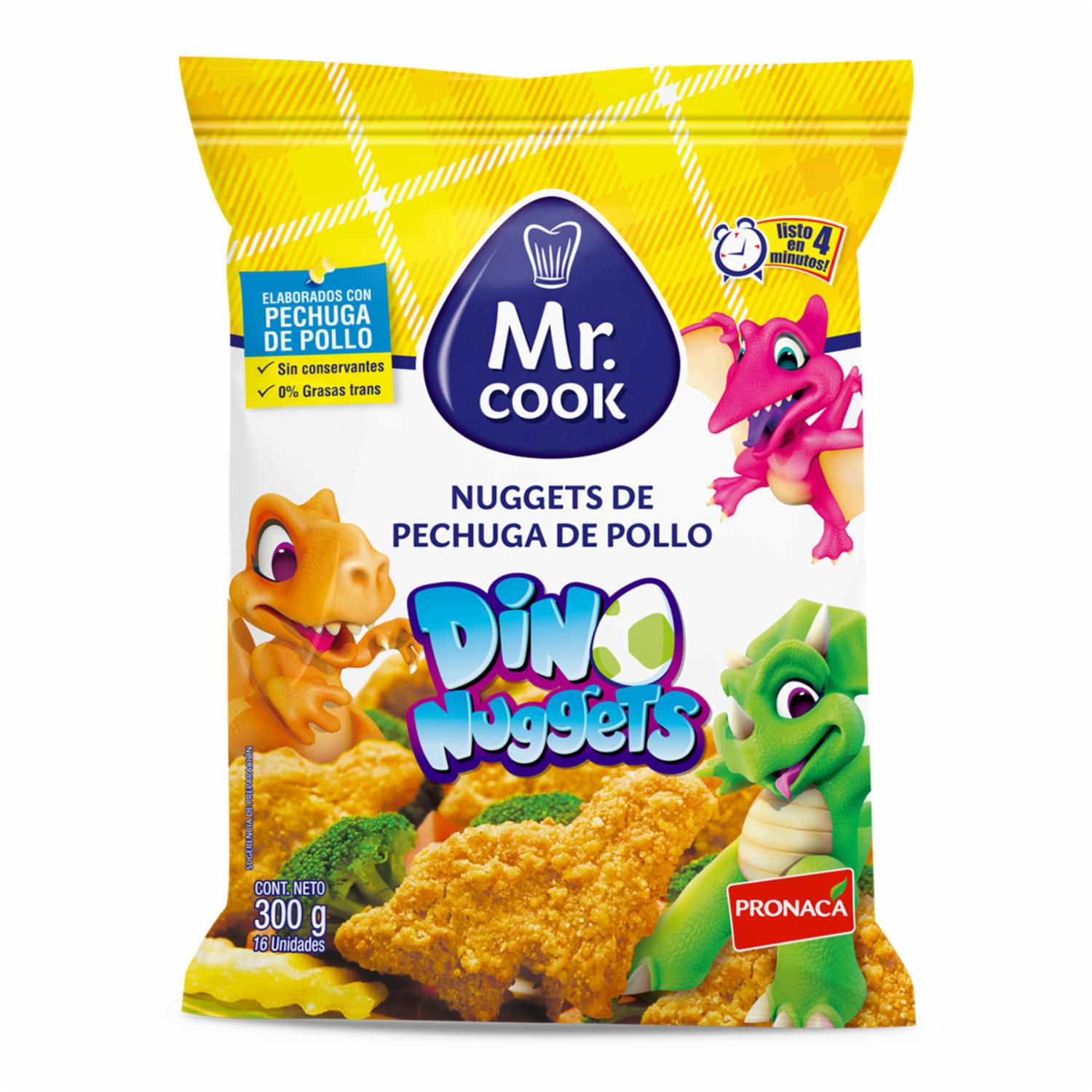 Nuggets Dino MR. COOK 300 G - Supermaxi