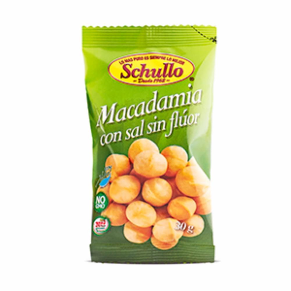Macadamia Con Sal Sin Fluor SCHULLO 30 G - Supermaxi