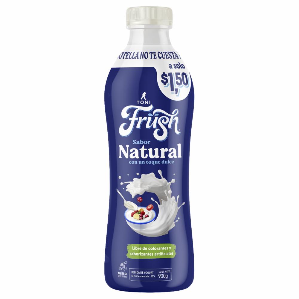 Bebida De Yogurt Sabor Natural FRUSH 900 G - Supermaxi