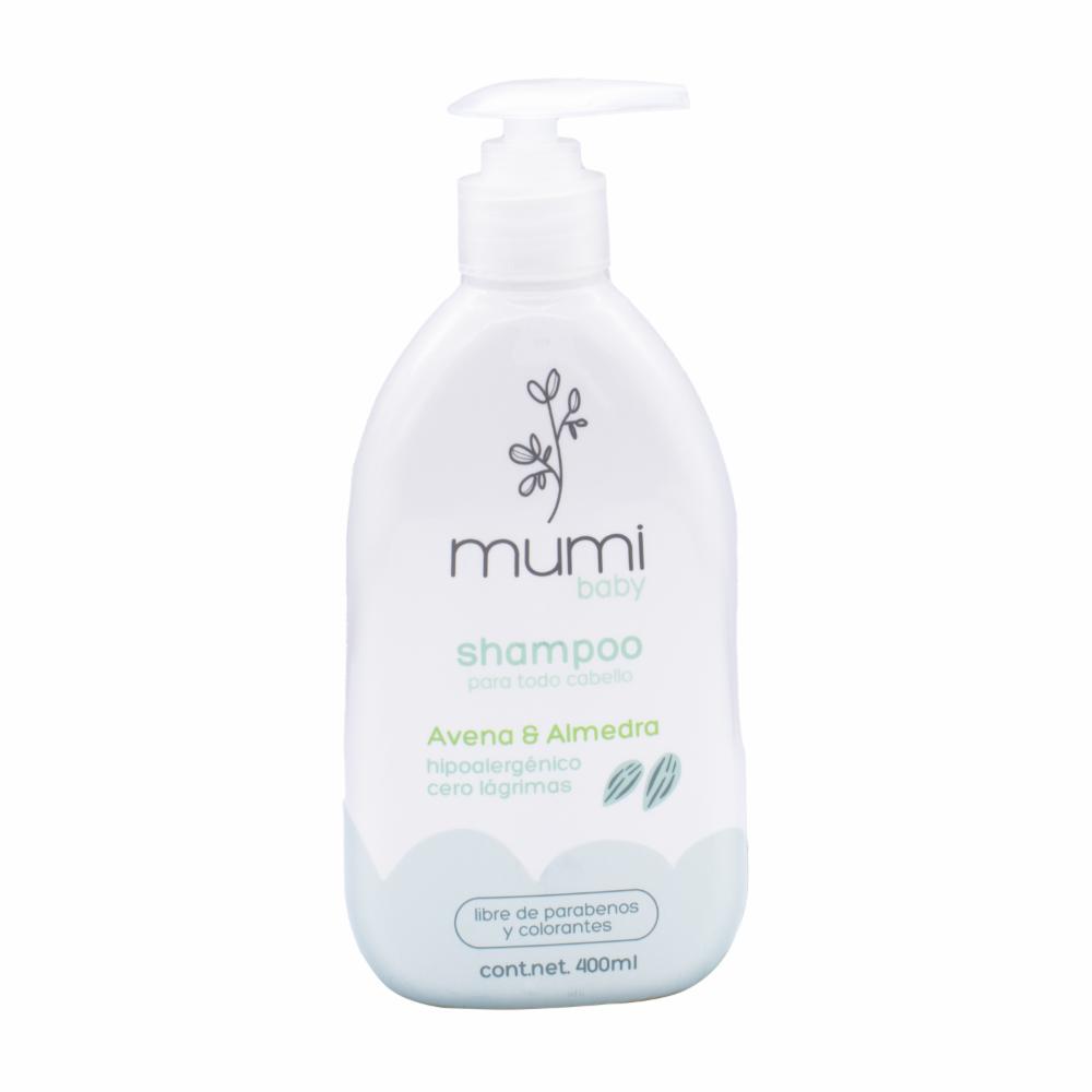 Shampoo Baby Con Avena Y Almendra Para Todo Tipo De Cabello MUMI 400 Ml ...