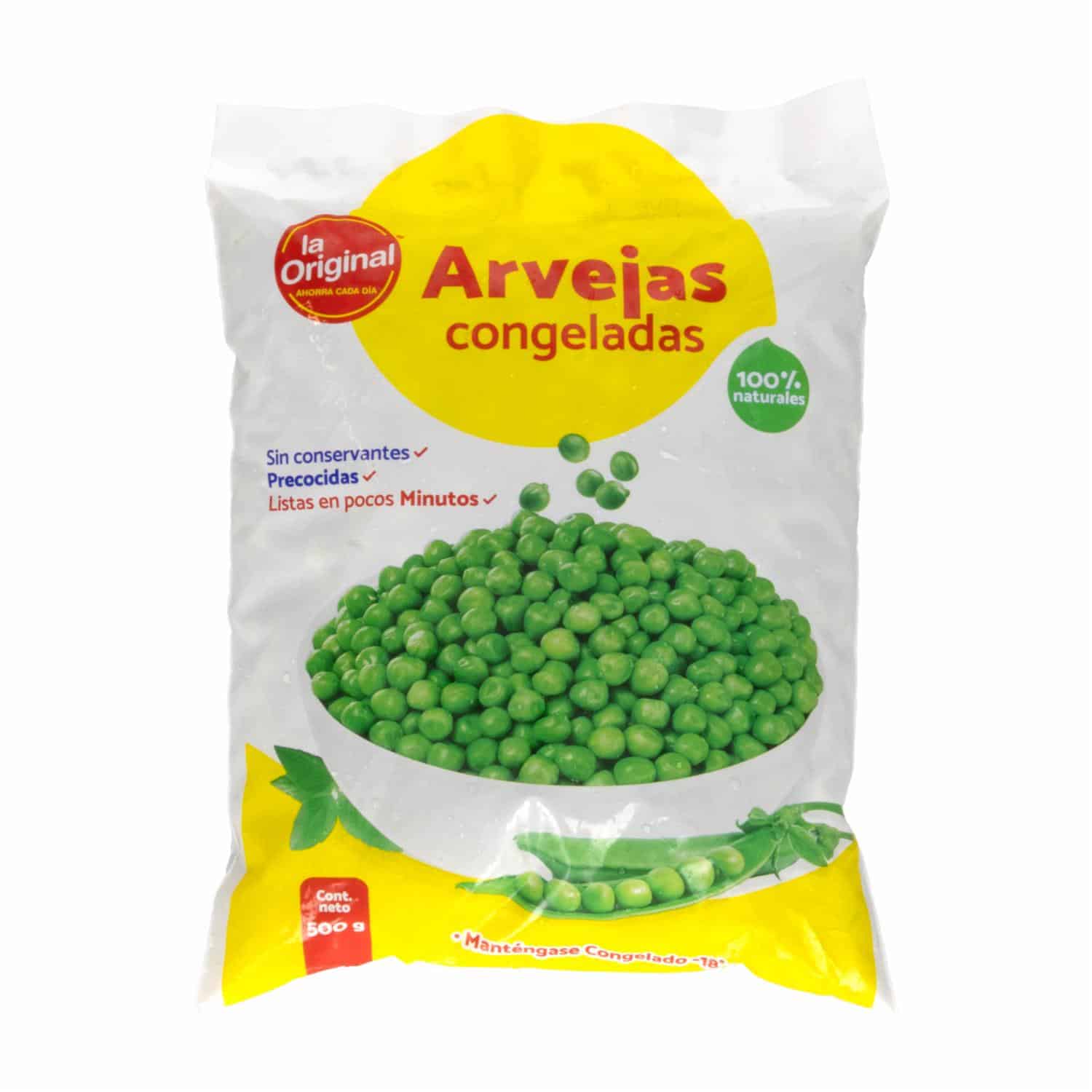 Arvejas Congeladas LA ORIGINAL 500 G - Supermaxi