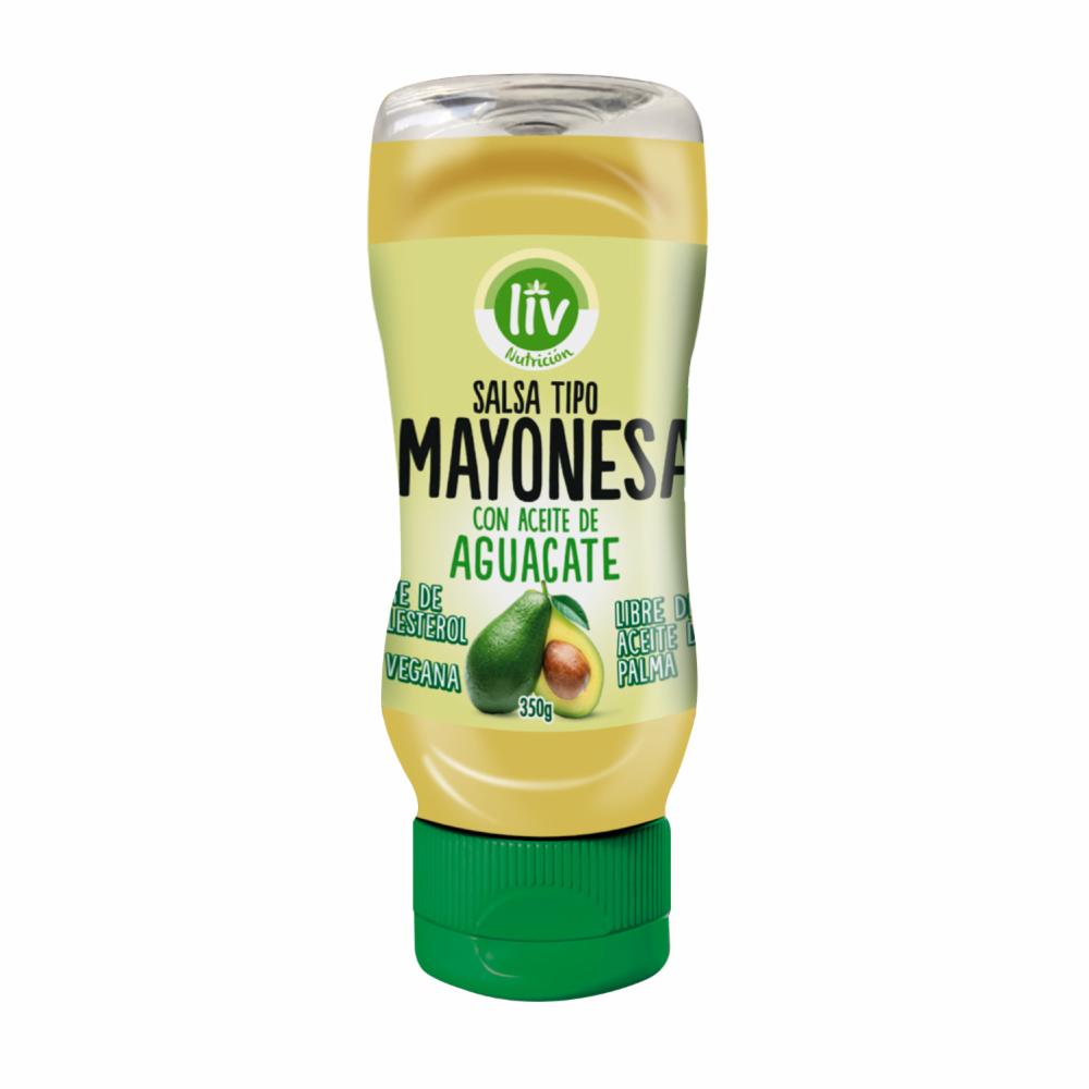Mayonesa Vegana Con Aceite De Aguacate LIV 350 G - Supermaxi