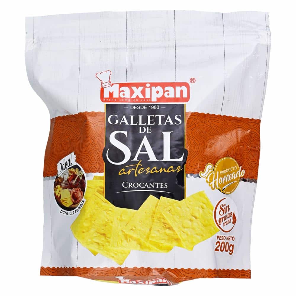 Galleta De Sal Artesanal MAXIPAN 200 G - Supermaxi