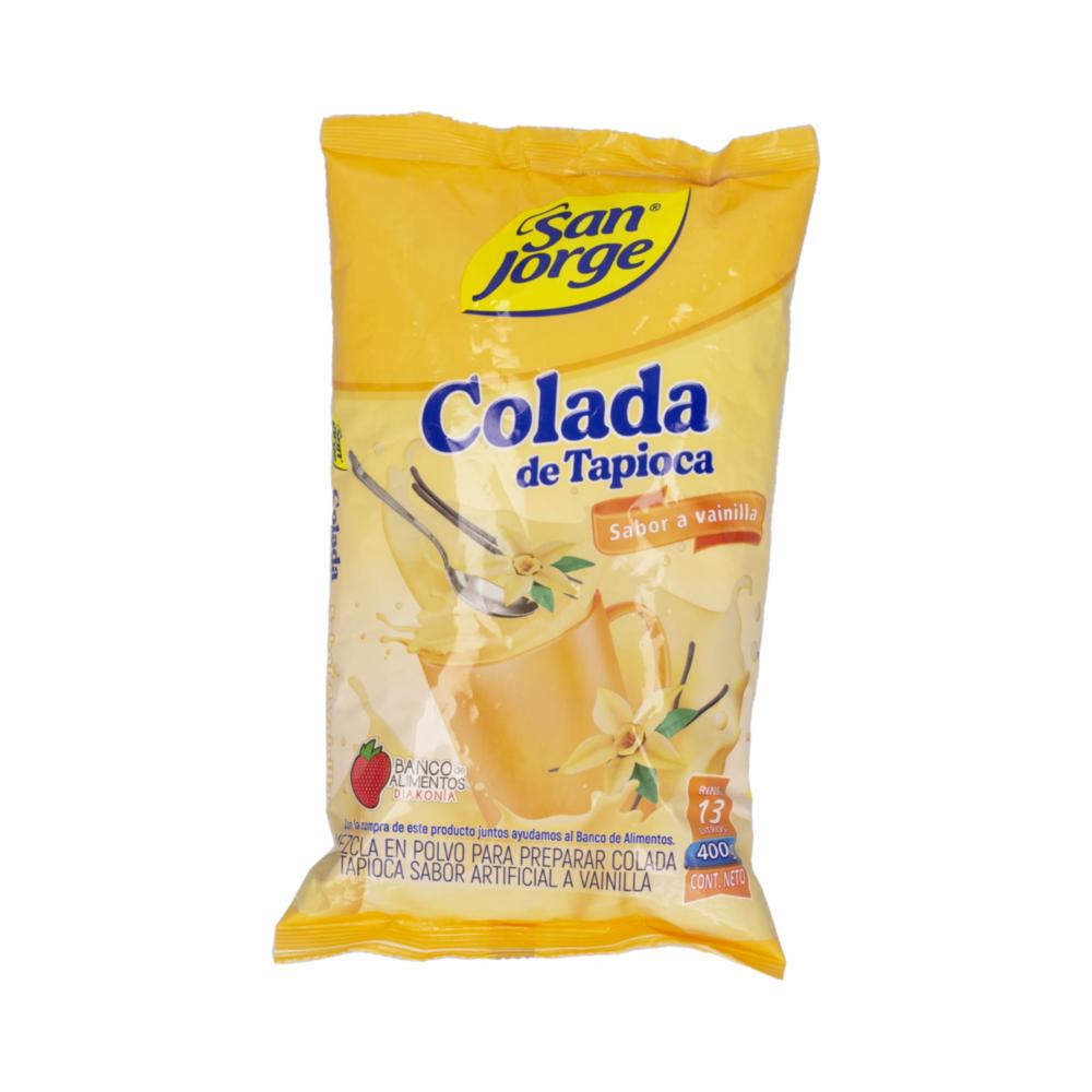 Colada De Tapioca Mezcla En Polvo Sabor A Vainilla SAN JORGE 400 G ...