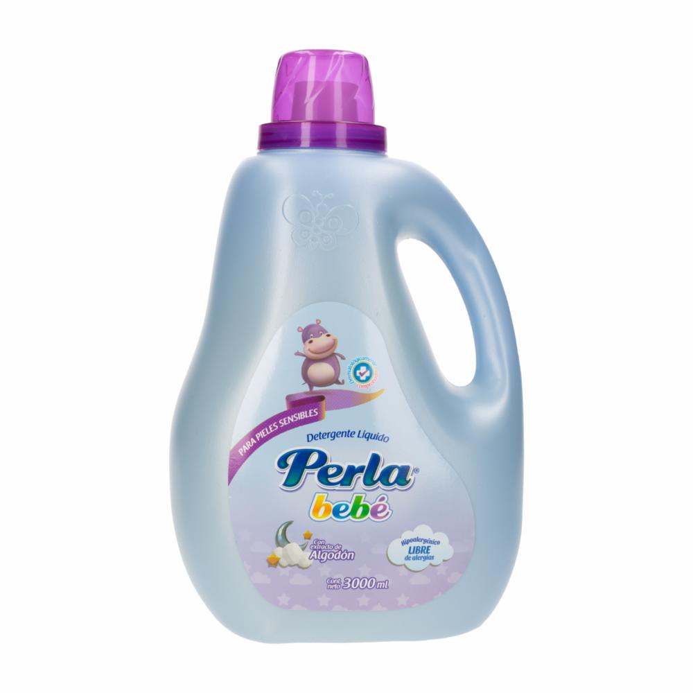 Detergente Líquido Para Bebes Pieles Sensibles PERLA 3000 Ml - Supermaxi