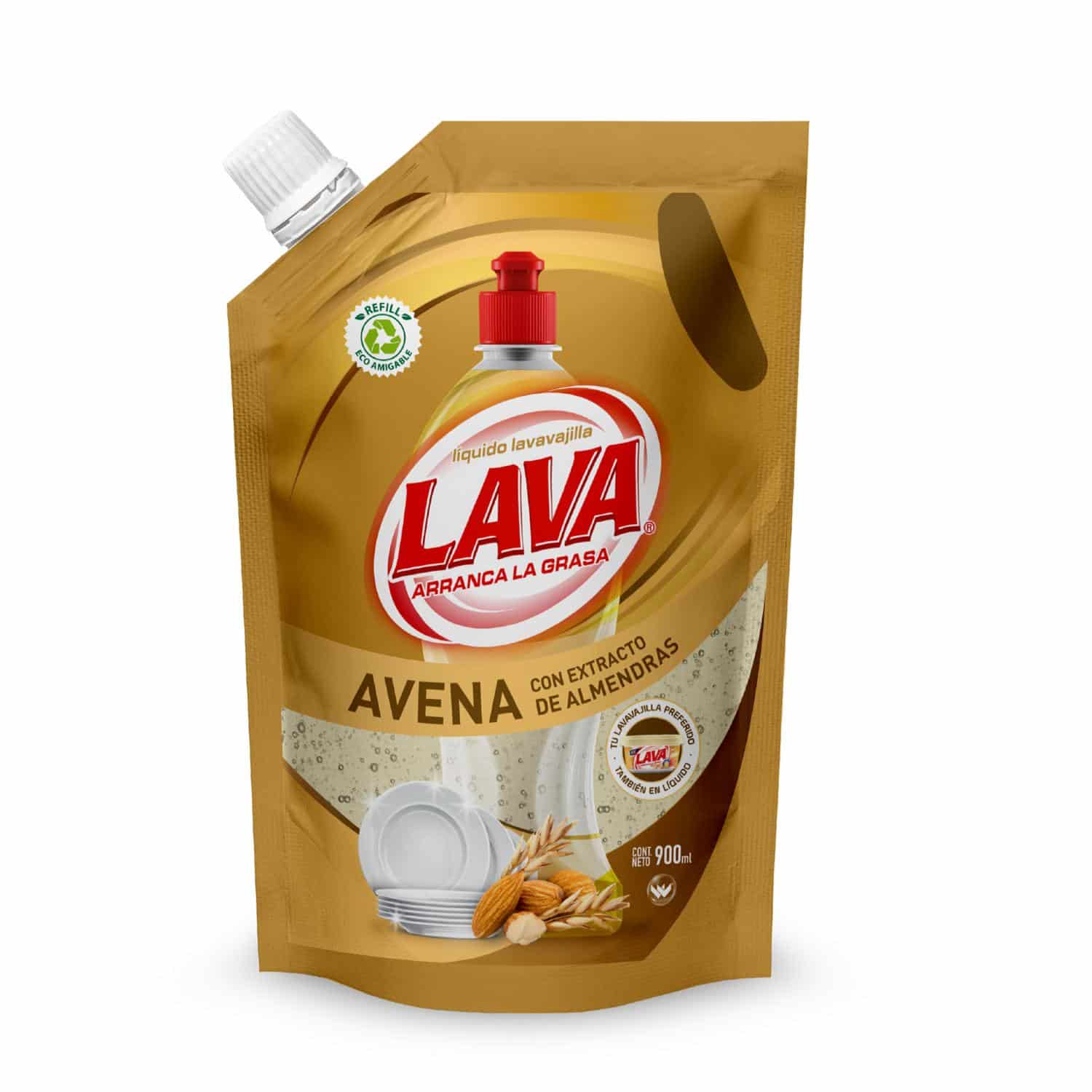 Lavavajillas Líquido Avena LAVA 900 Ml - Supermaxi