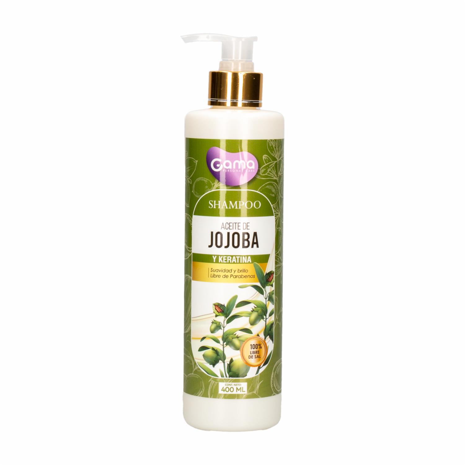 Shampoo De Cabello Con Jojoba Y Keratina GAMA 400 Ml - Supermaxi