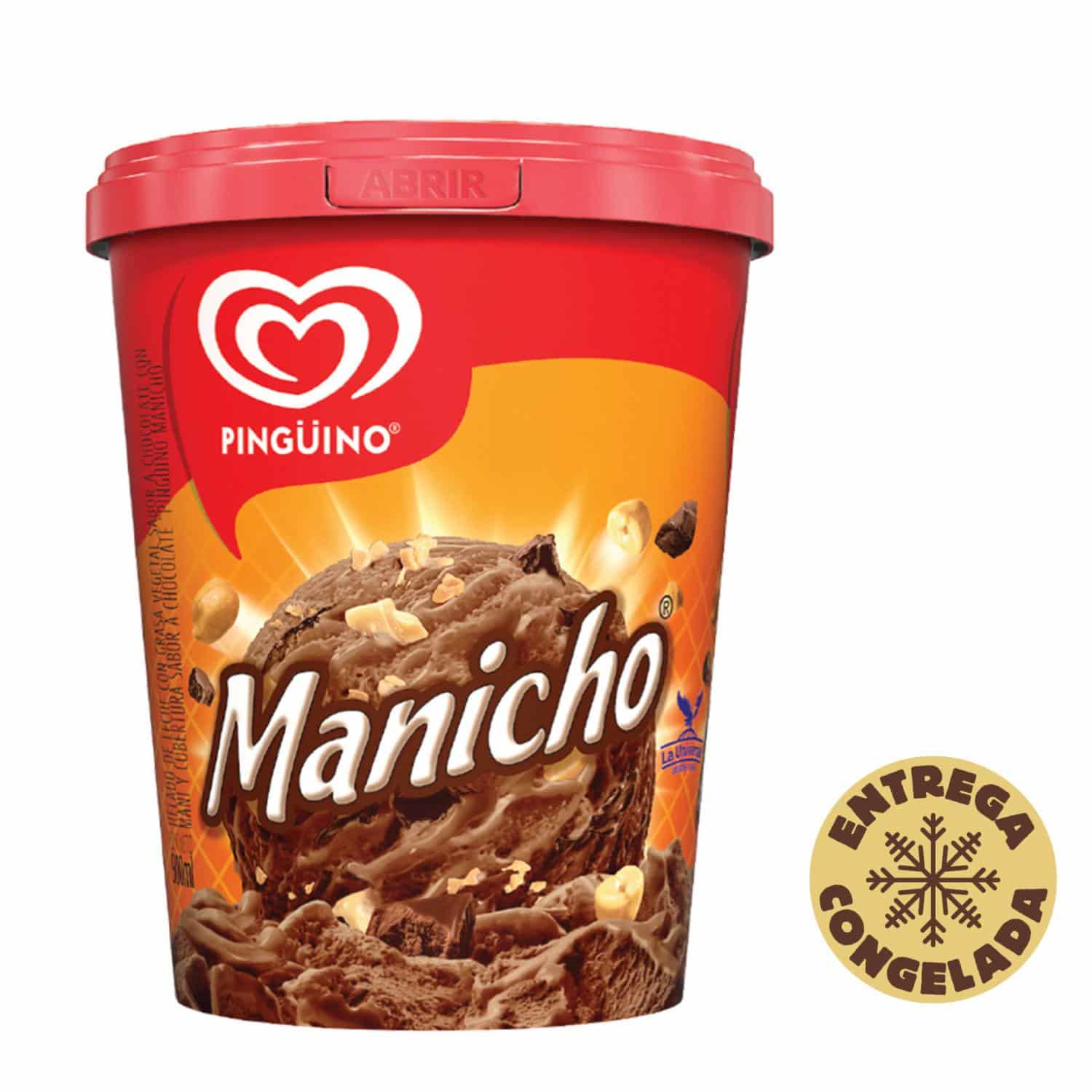 Helado Manicho PINGÜINO 900 Ml - Supermaxi