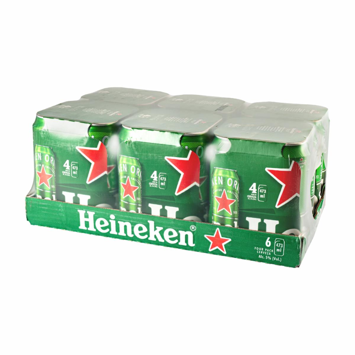 Cerveza En Lata Importada HEINEKEN 24 X 473 ML - Supermaxi