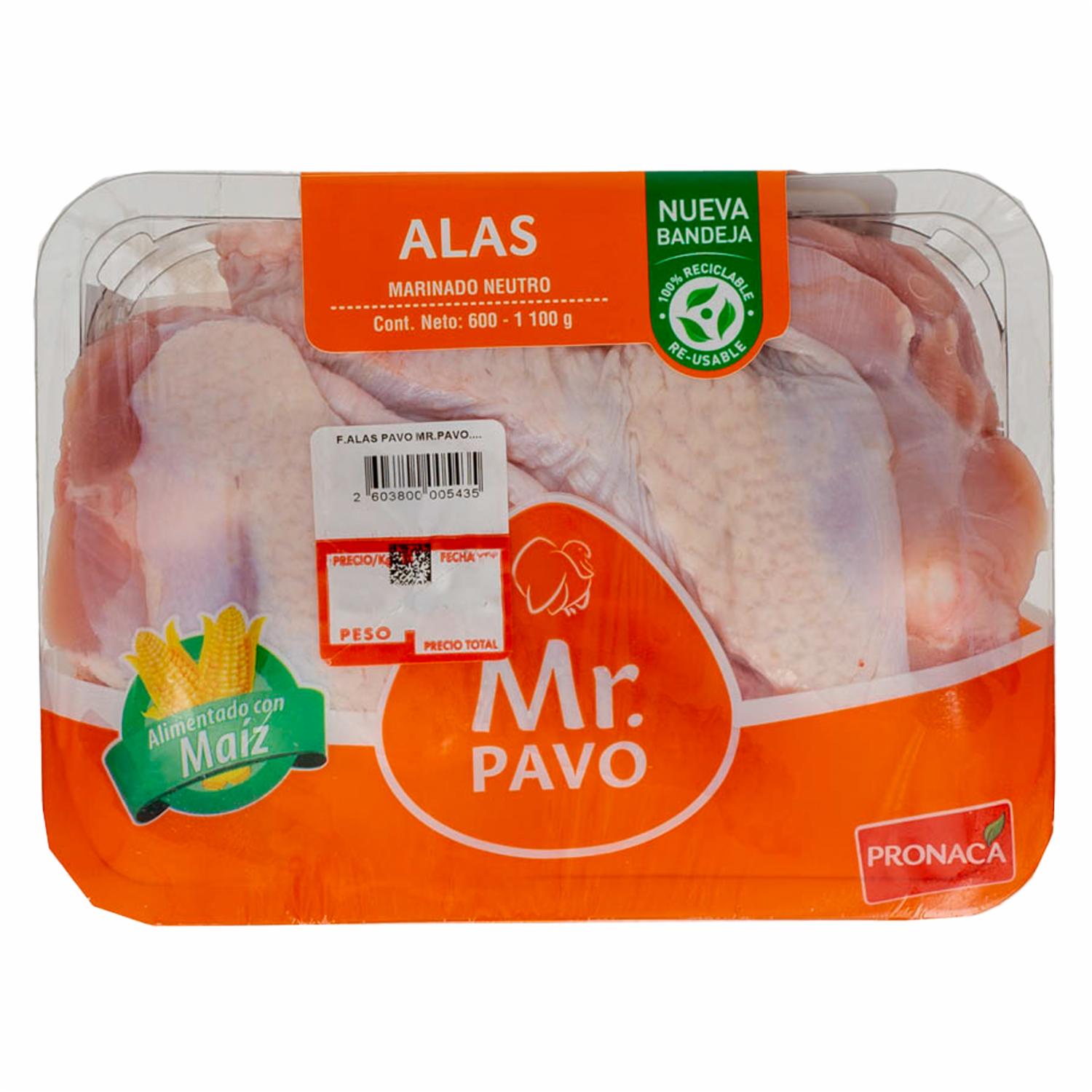Alas De Pavo MR. PAVO Al Peso - Supermaxi