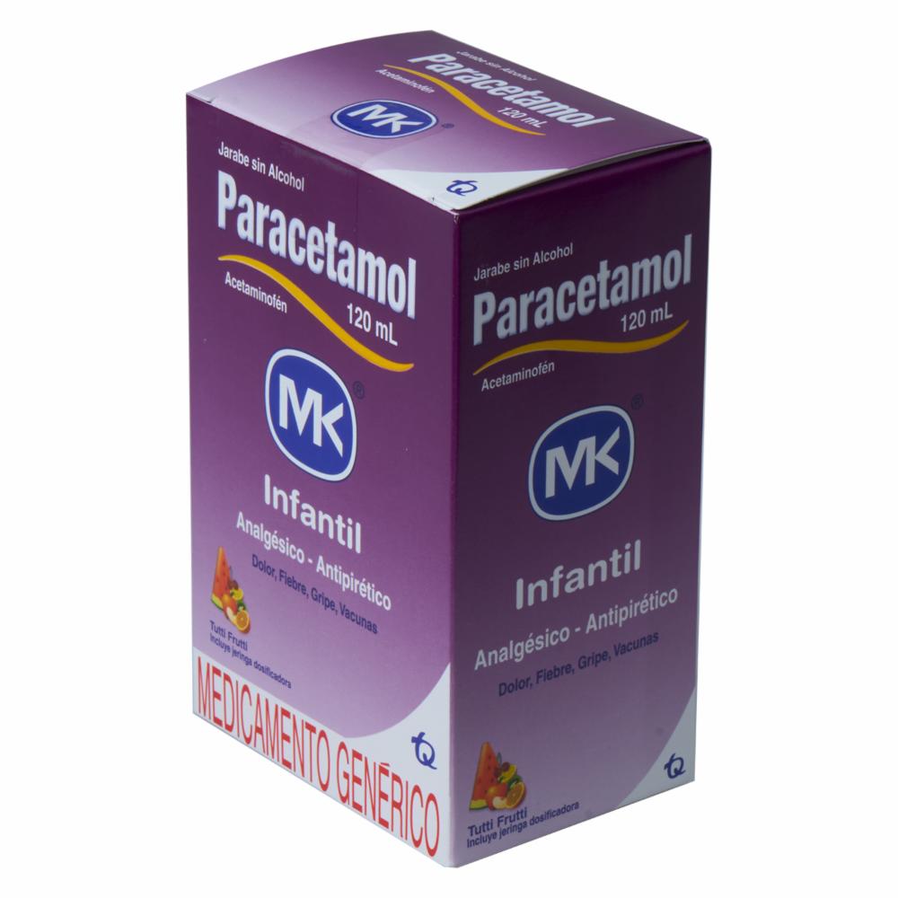 Paracetamol Jarabe Infantil MK 120 Ml - Supermaxi