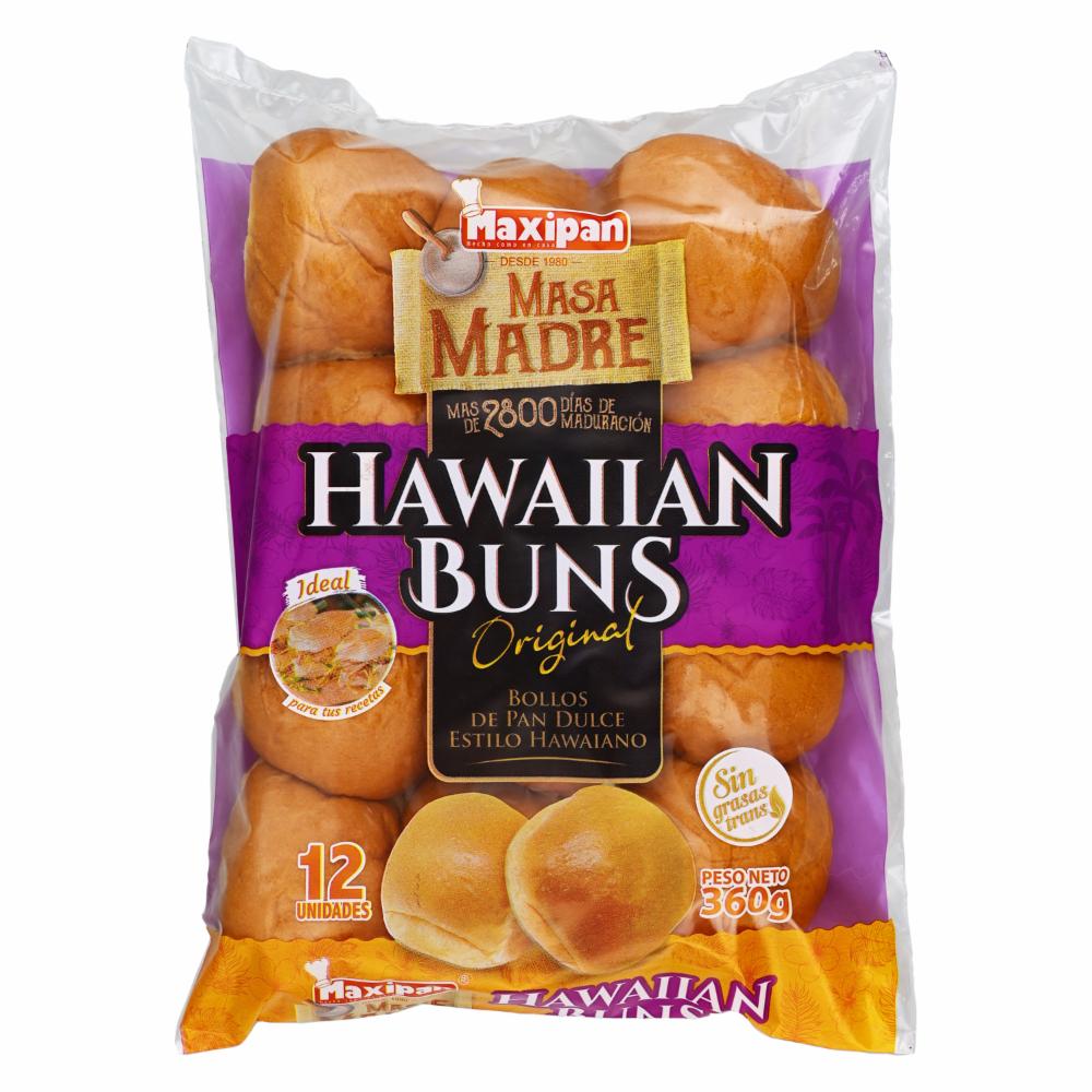 Hawaiian Buns Original MAXIPAN 360 G - Supermaxi