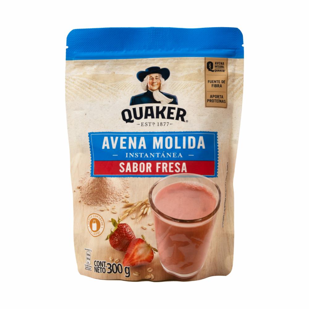 Avena Molida Sabor A Fresa QUAKER 300 G - Supermaxi