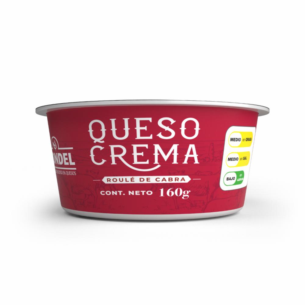 Queso Crema Roulé De Cabra MONDEL 160 G - Supermaxi