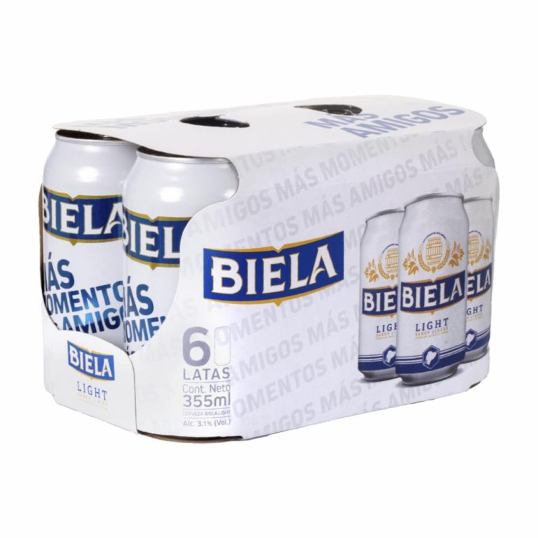 Cerveza Light En Lata BIELA 6 X 355 Ml - Supermaxi