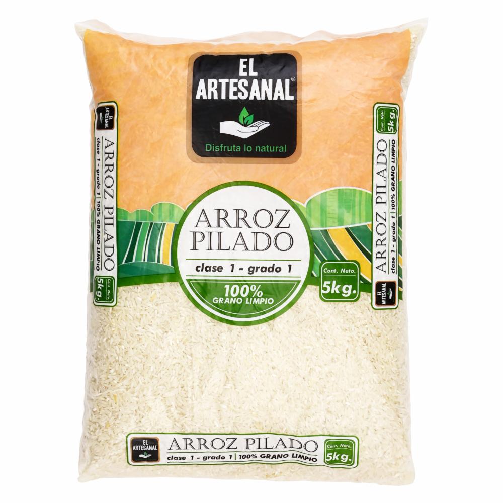Arroz Blanco Pilado Natural EL ARTESANAL 5 Kg - Supermaxi
