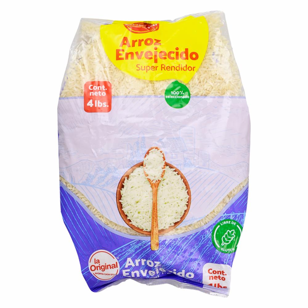 Arroz Blanco Envejecido LA ORIGINAL 4 Libras - Supermaxi