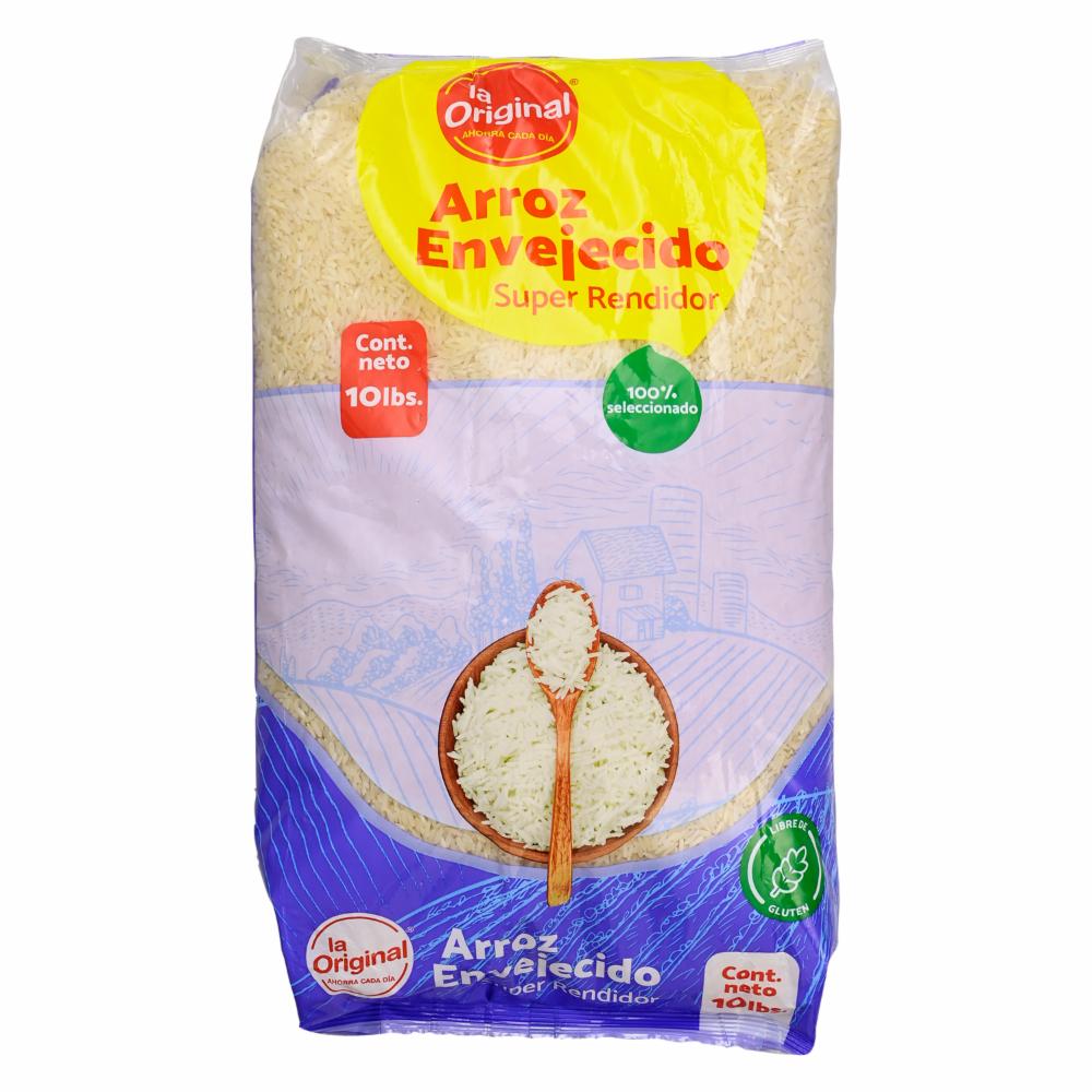 Arroz Blanco Envejecido LA ORIGINAL 10 Libras - Supermaxi