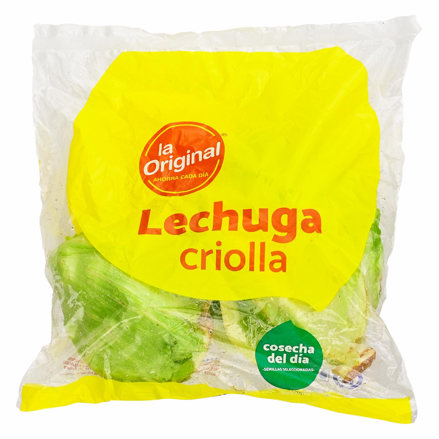 Lechuga Criolla LA ORIGINAL 400 G - Supermaxi