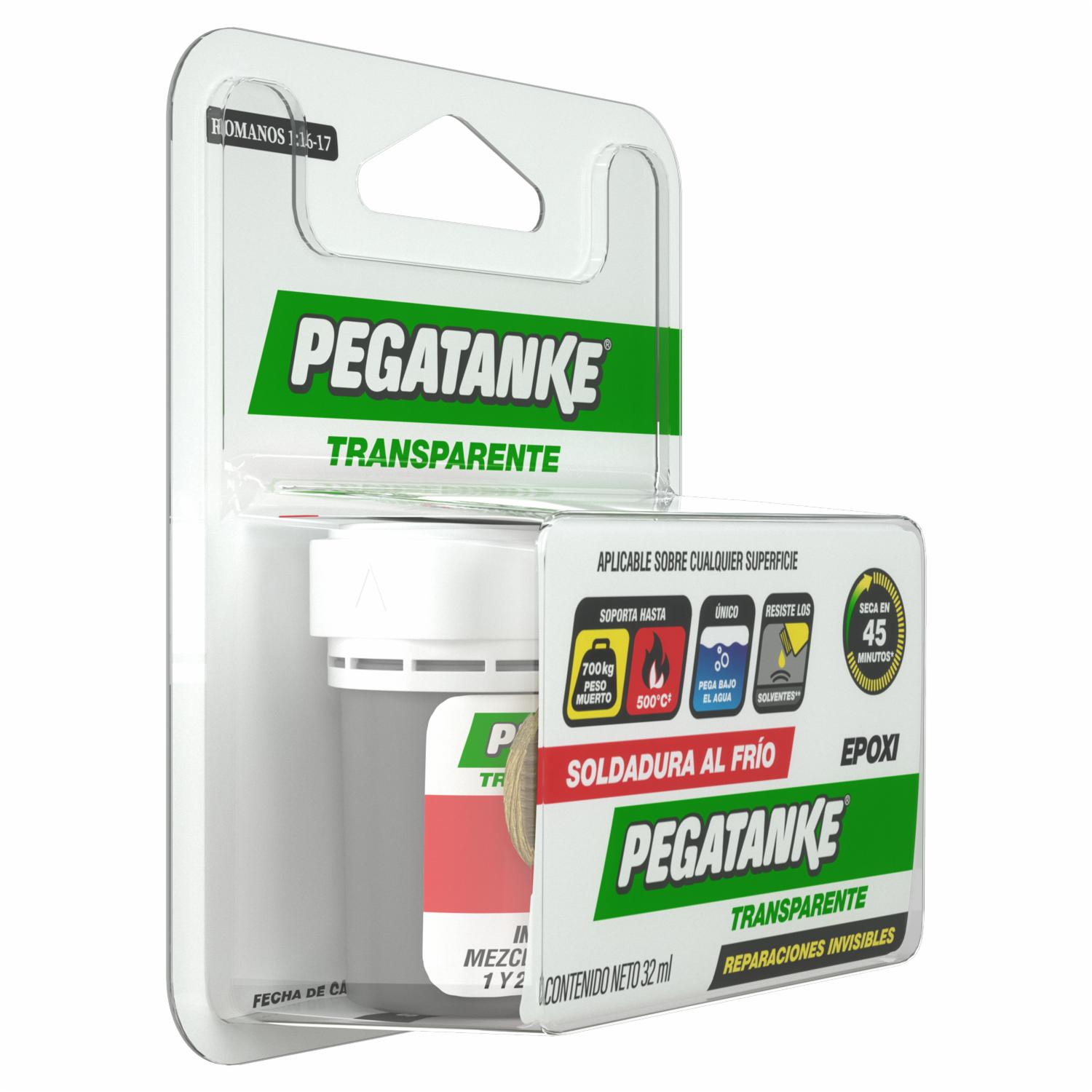 Pegamento Epóxico Transparente PEGATANKE 32 Ml - Supermaxi