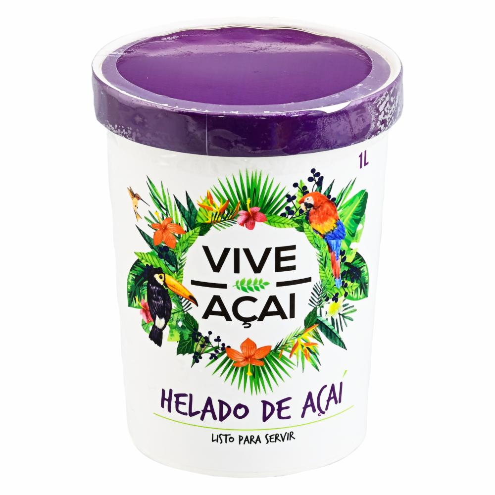 Helado Con Acai VIVE AÇAI 1000 Ml - Supermaxi