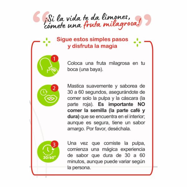 Fruta Milagrosa Liofilizada ZAFRÚ 2 G - Supermaxi