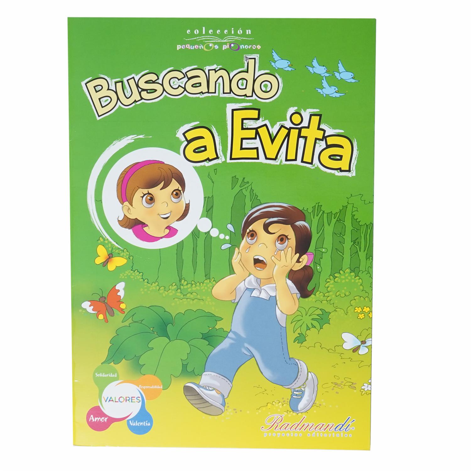 Libro Buscando A Evita RADMANDÍ 12 Páginas - Supermaxi