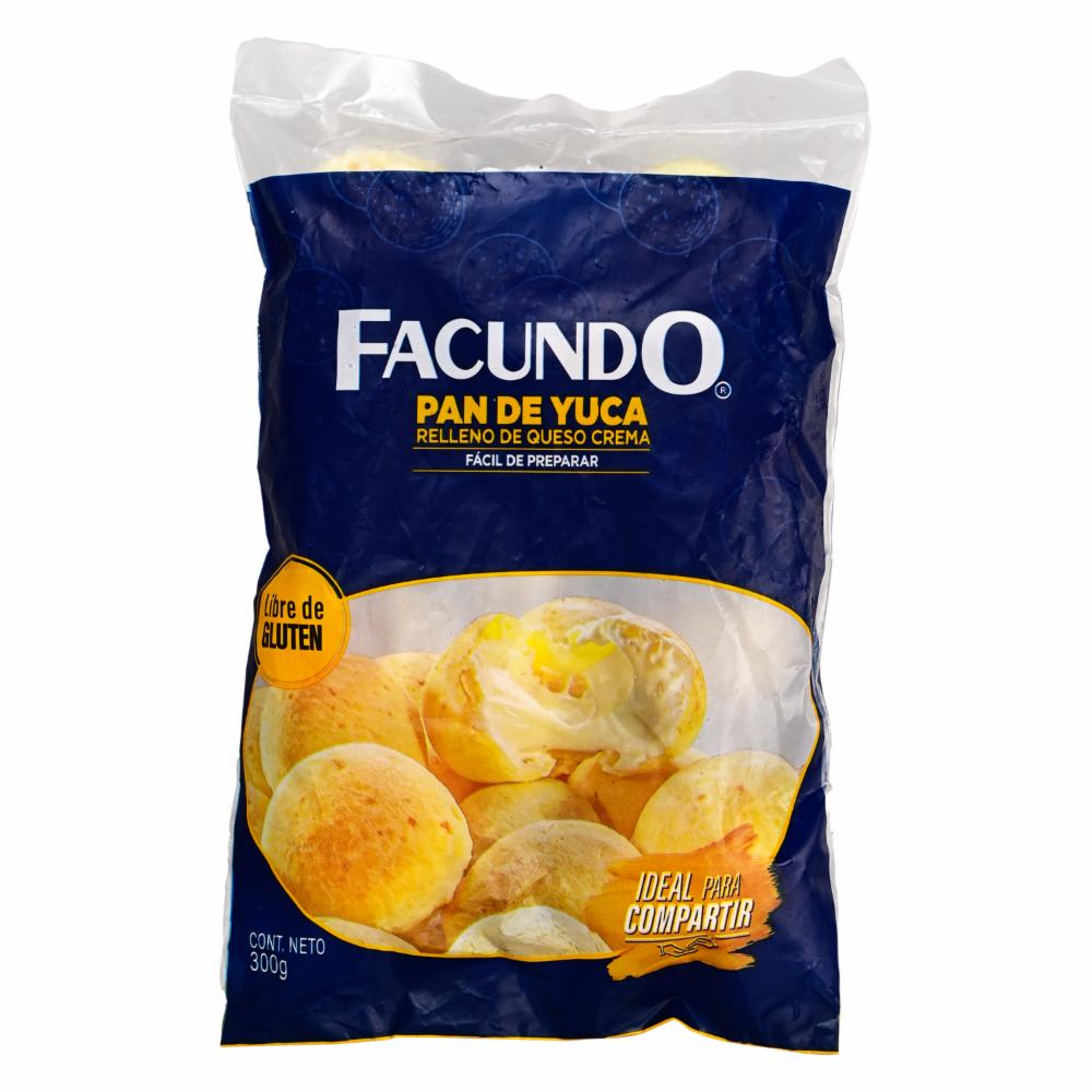 Pan De Yuca Relleno De Queso Crema FACUNDO 300 G - Supermaxi