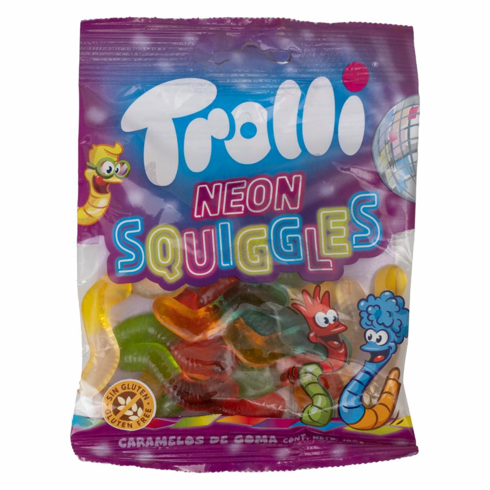 Gomitas Neón Squiggles TROLLI 100 G - Supermaxi