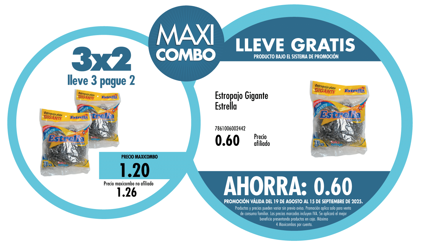 Maxicombo 3x2 -5 - Supermaxi