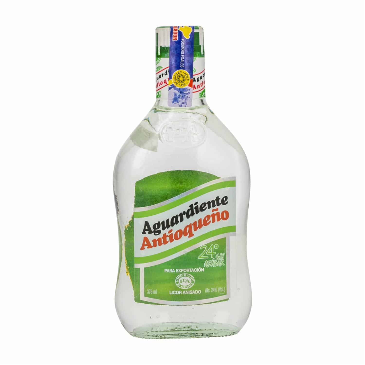 Aguardiente Verde ANTIOQUEÑO 375 ML - Supermaxi