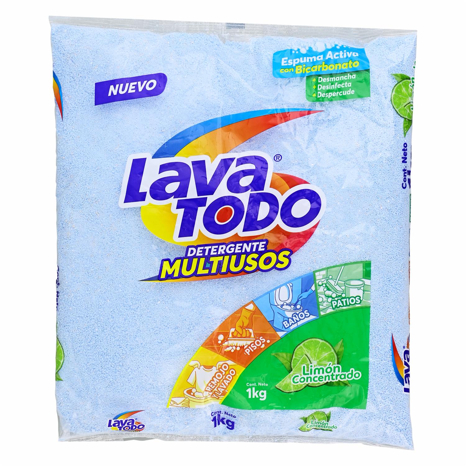 Detergente En Polvo Multiusos Aroma A Limón LAVATODO 1000 G - Supermaxi