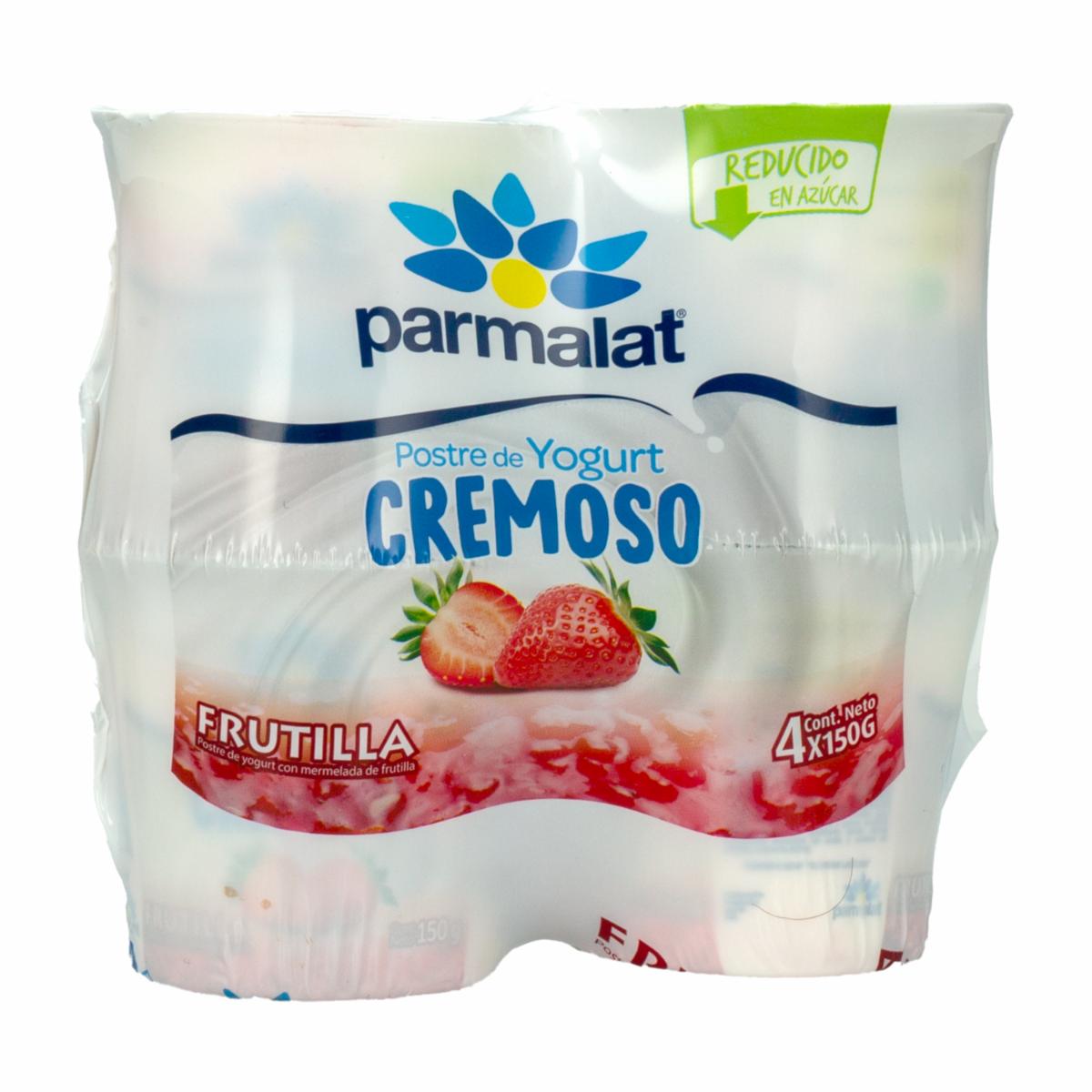Postre De Yogurt Con Frutilla PARMALAT 4 X 150 G - Supermaxi