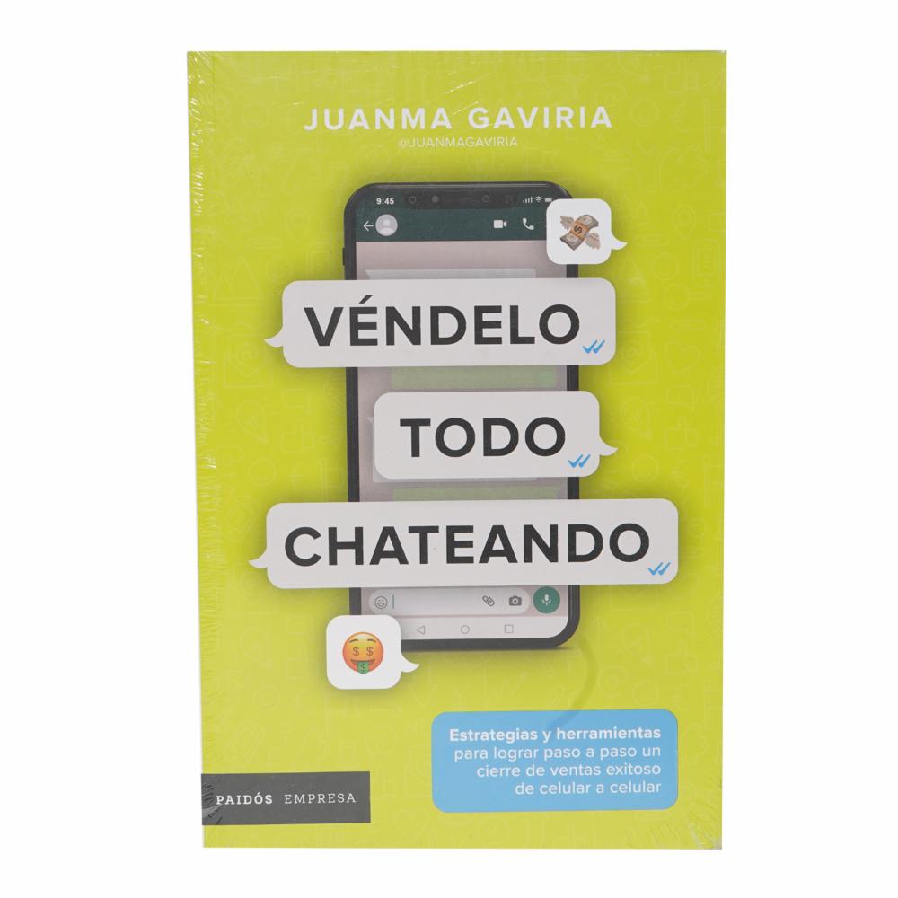 Libro Véndelo Todo Chateando PAIDÓS 164 Páginas - Supermaxi